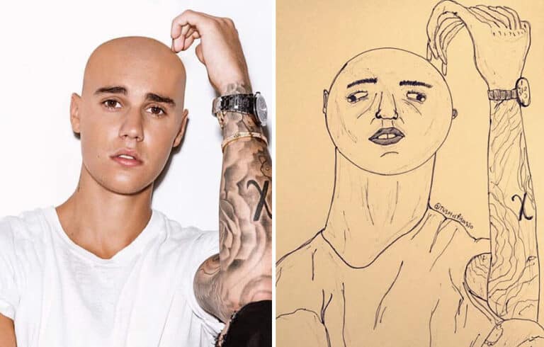 42 Poorly Drawn Celebrities From Fans Trying Their Best To Pay Tribute