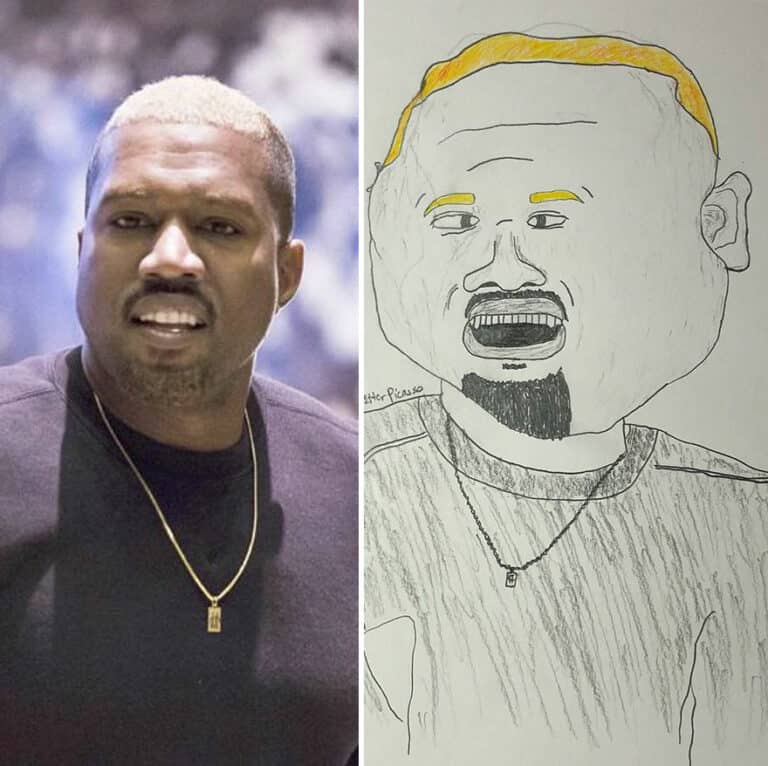 42 Poorly Drawn Celebrities From Fans Trying Their Best To Pay Tribute