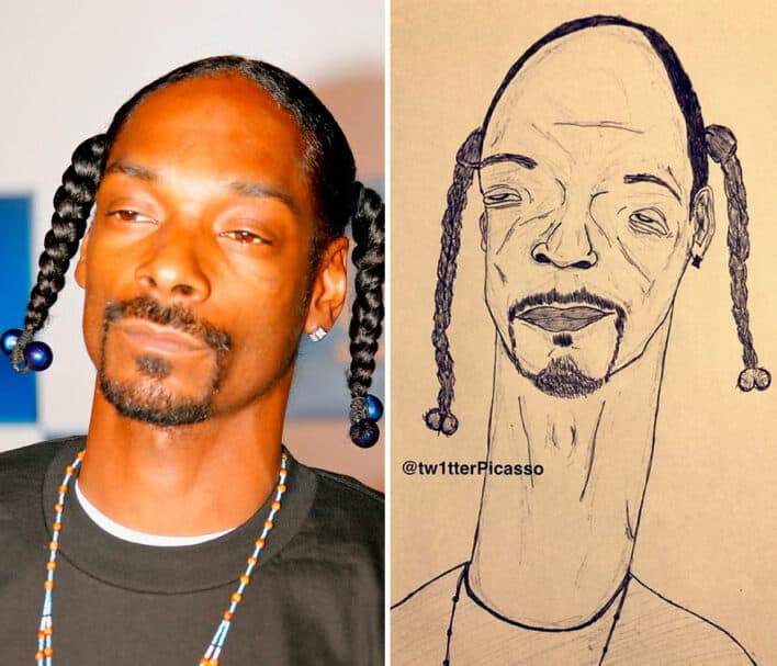 42 Poorly Drawn Celebrities From Fans Trying Their Best To Pay Tribute