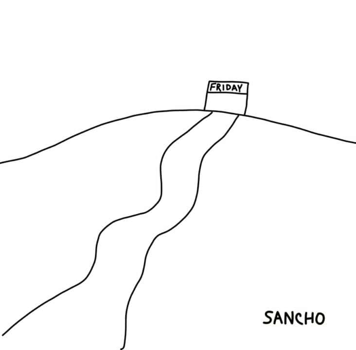 35 Minimalist Comics With A Positive Twist From Artist Gabriel Sancho