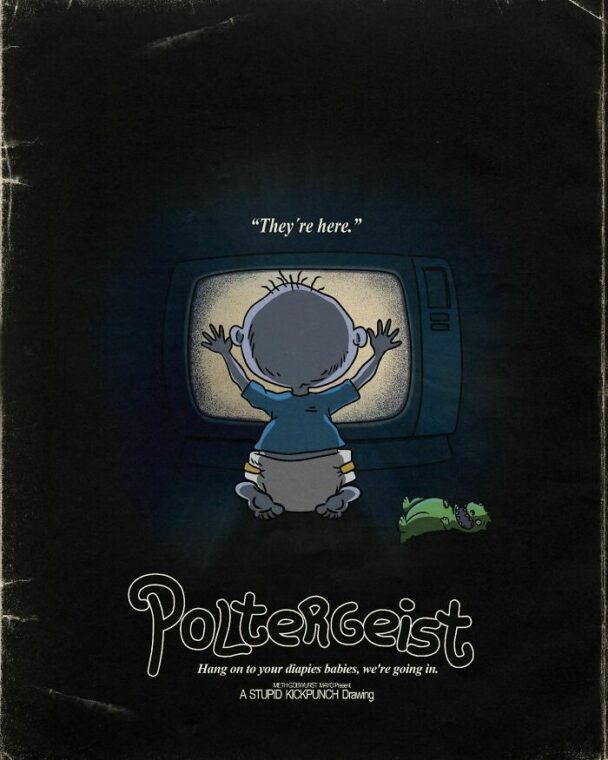 45 Nostalgic Cartoons With A Horror Twist From Artist Daniel Björk