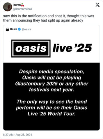 30 Funny Oasis Reunion Memes That Are As Legendary As ‘Wonderwall’