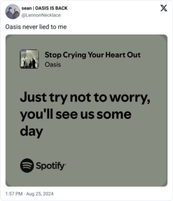 30 Funny Oasis Reunion Memes That Are As Legendary As ‘Wonderwall’