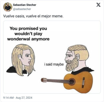 30 Funny Oasis Reunion Memes That Are As Legendary As ‘Wonderwall’