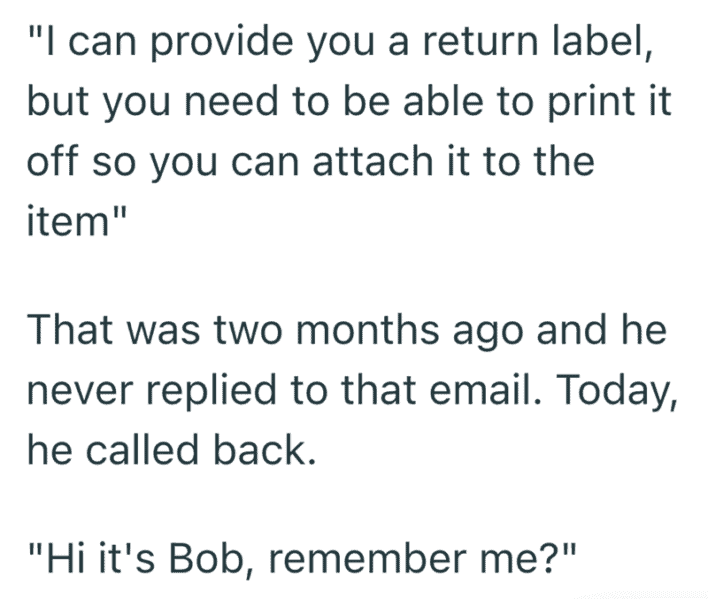 Entitled Boomer Loses It When Told To Print A Shipping Label, Then ...