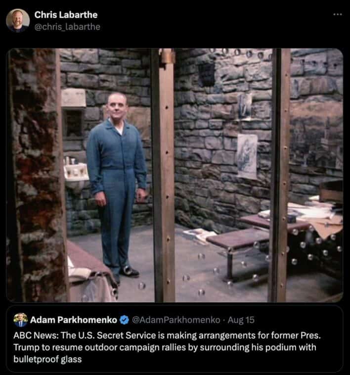 21 Funniest Memes Reacting To Trump Behind Bulletproof Glass During ...