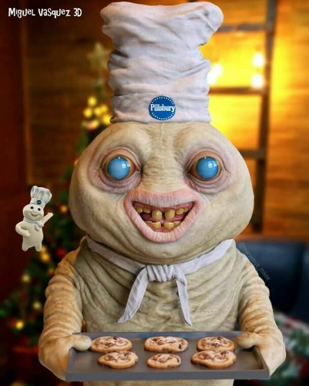 50 Unsettling Versions Of Popular Characters From This Childhood ...