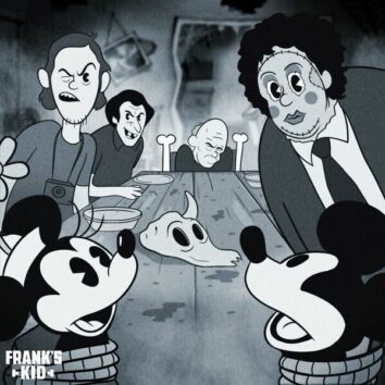 40 Hauntingly Nostalgic Crossovers Of Classic Cartoons And Horror ...