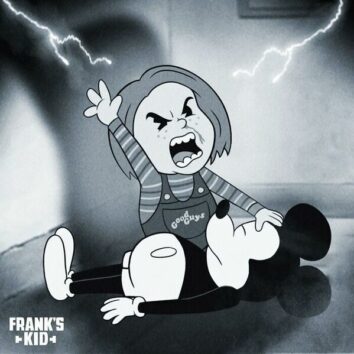 40 Hauntingly Nostalgic Crossovers Of Classic Cartoons And Horror ...
