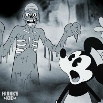 40 Hauntingly Nostalgic Crossovers Of Classic Cartoons And Horror ...