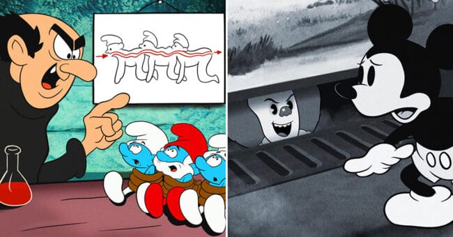 40 Hauntingly Nostalgic Crossovers Of Classic Cartoons And Horror ...