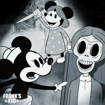 40 Hauntingly Nostalgic Crossovers Of Classic Cartoons And Horror ...