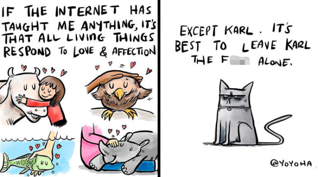 40 Clever Comics From Coffee Lover And Artist Yoyoha