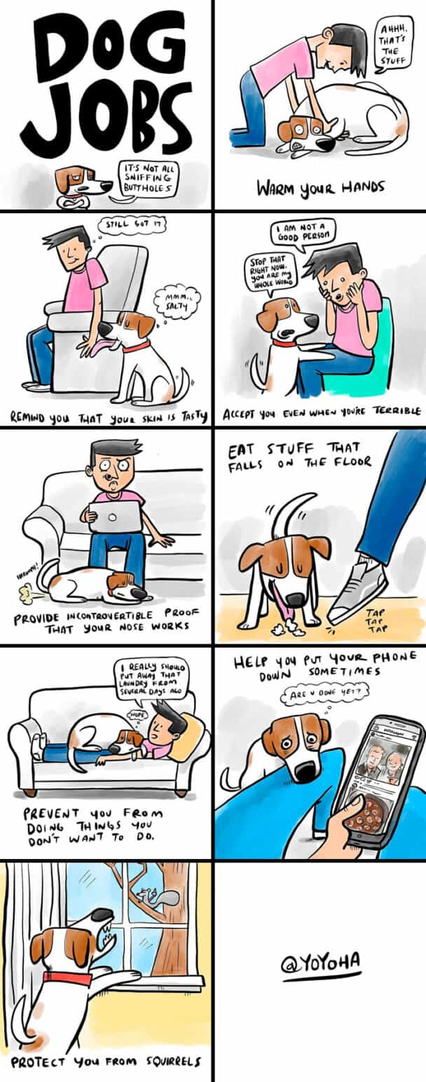 40 Clever Comics From Coffee Lover And Artist Yoyoha