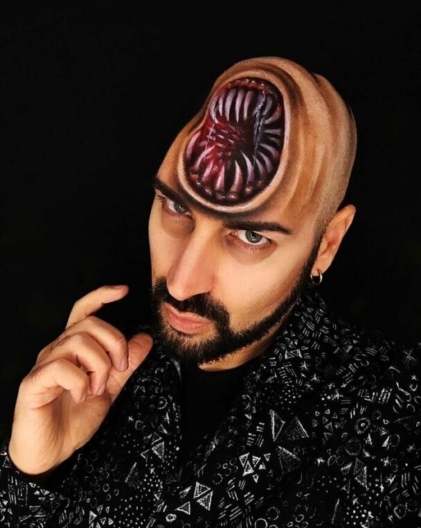 25 Mind-Bending Optical Illusions From Makeup Artist Luca Luce