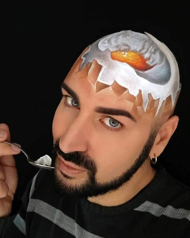 25 Mind-Bending Optical Illusions From Makeup Artist Luca Luce