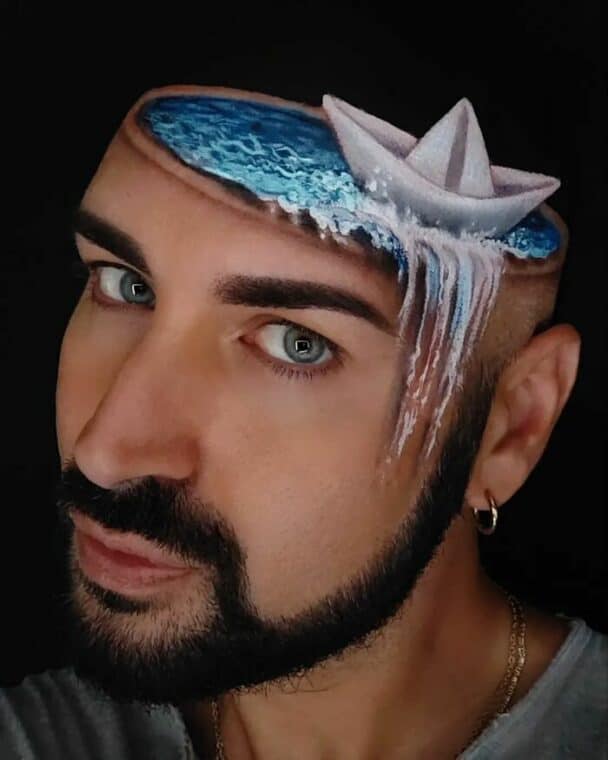 25 Mind-Bending Optical Illusions From Makeup Artist Luca Luce