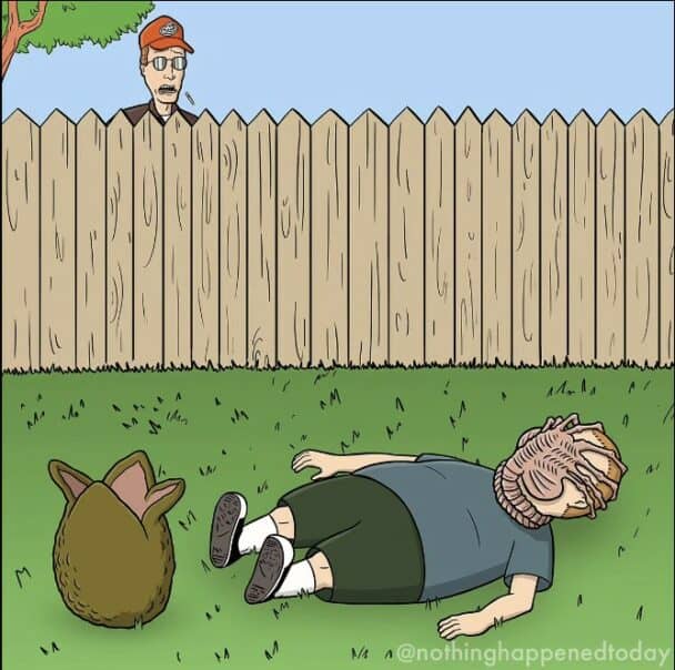 30 Dark Humor Illustrations Of Pop Culture Characters In Awkward Daily ...