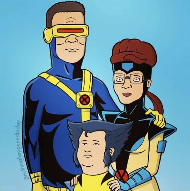 30 Dark Humor Illustrations Of Pop Culture Characters In Awkward Daily ...