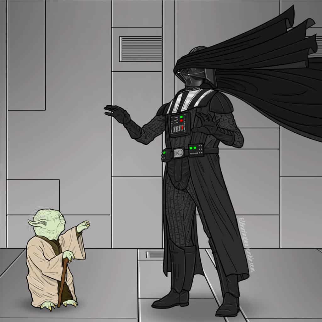 30 Dark Humor Illustrations Of Pop Culture Characters In Awkward Daily ...