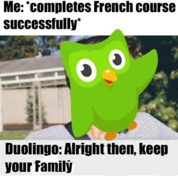 30+ Funniest Duolingo Memes For Cunning Linguists Terrified Of Losing ...