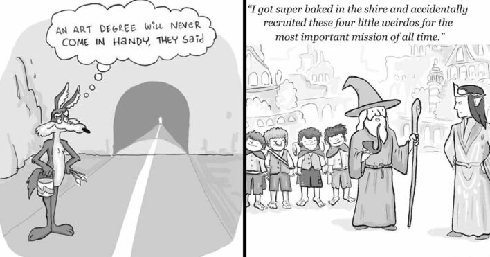 50 Funny One-Panel Comics Filled With Absurdist Humor By Cartoonist ...