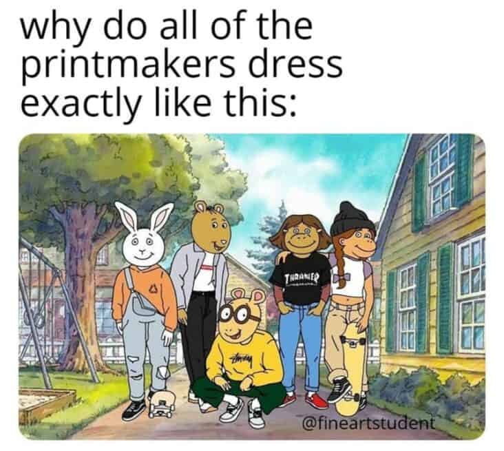 36 Colorful Art Student Memes Even More Hilarious Than An Art Degree