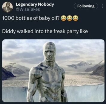 35 Funny Diddy Memes Absolutely Slathered In Freak Off Baby Oil