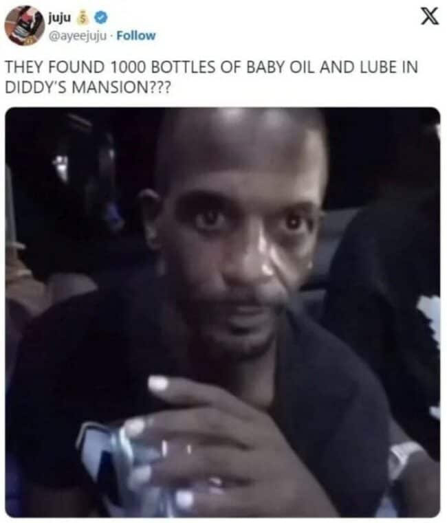 35 Funny Diddy Memes Absolutely Slathered In Freak Off Baby Oil