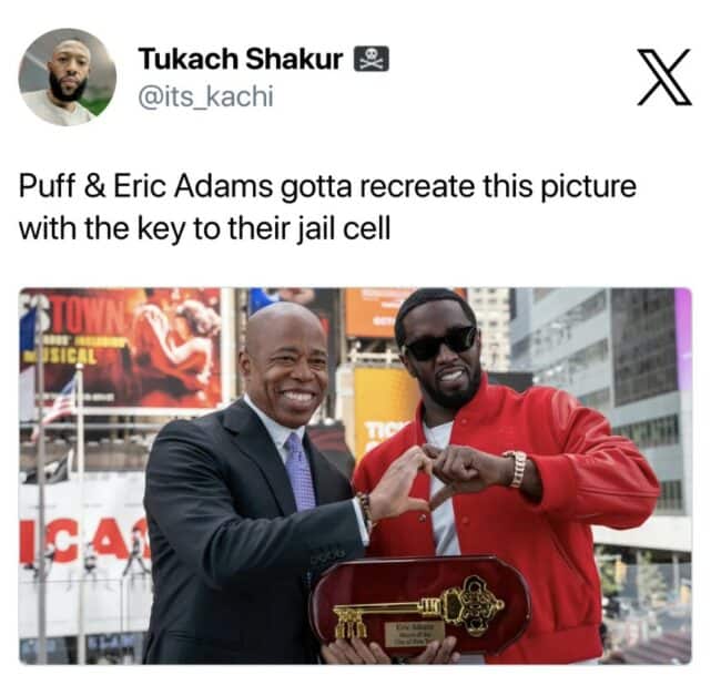 35 Funniest Memes And Reactions To NYC Mayor Eric Adams Indictment