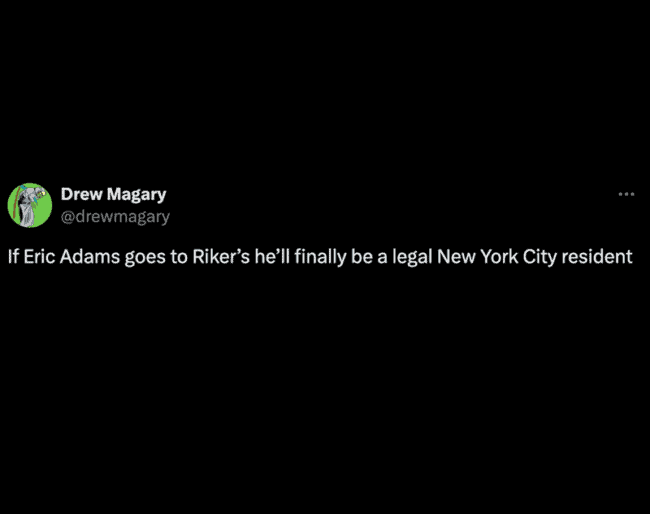 35 Funniest Memes And Reactions To NYC Mayor Eric Adams Indictment