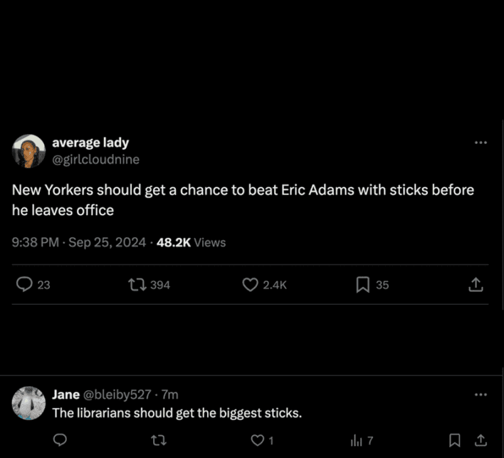 35 Funniest Memes And Reactions To NYC Mayor Eric Adams Indictment