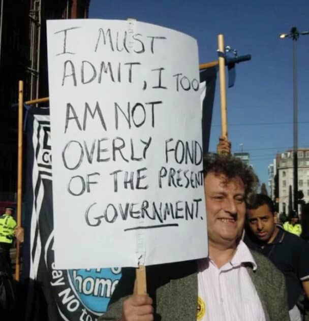 35 Hilariously Wholesome Protest Signs That Prove Hate Is Overrated