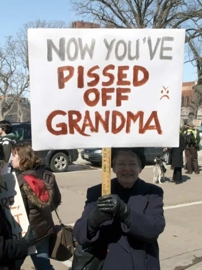 35 Hilariously Wholesome Protest Signs That Prove Hate Is Overrated