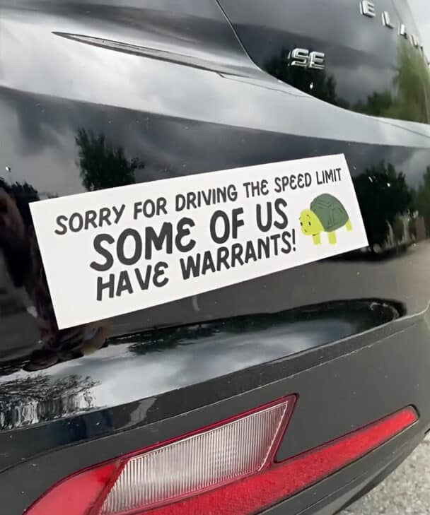50 Hilariously Wild Bumper Stickers People Found Out On The Open Road
