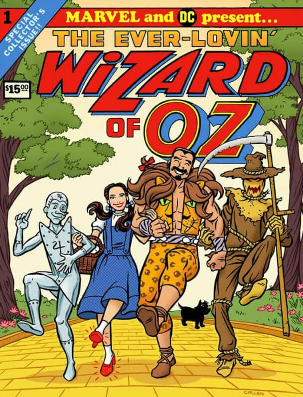 32 Iconic Comic Book Characters With A Modern Twist From Artist Kerry ...