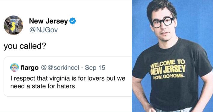 "New Jersey Is The Hater State?" — Hilarious Responses To New Jersey's ...