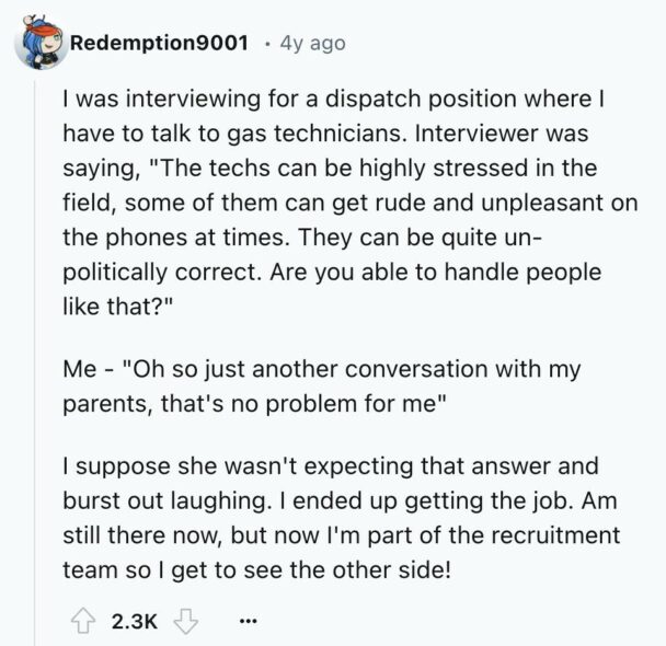 33 Funny Jokes Employees Told During A Job Interview That (Mostly) Worked
