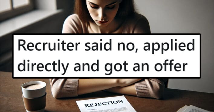 Lazy Recruiter Tells Job Seeker They Didn't Get Job, So Job Seeker ...