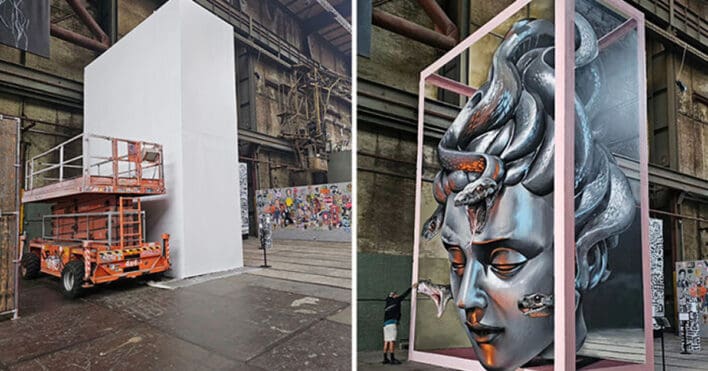 30 Mesmerizing 3D Art Murals By Sergio Odeith That Don't Require 3D Glasses