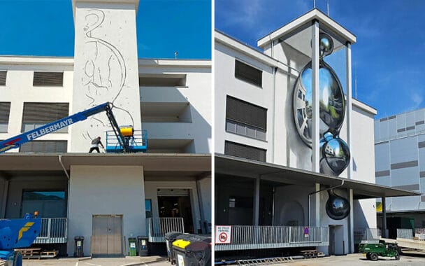 30 Mesmerizing 3D Art Murals By Sergio Odeith That Don't Require 3D Glasses
