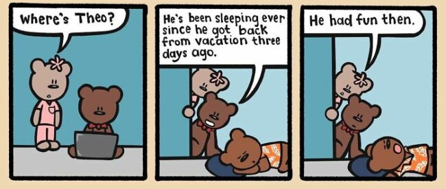 30 Funny And Wholesome Comics From "Theo And Ted"