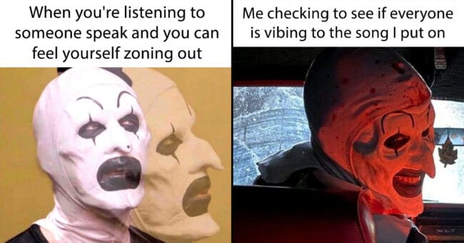 45 Funny Art The Clown Memes That 'Terrifier' Fans Can't Get Enough Of