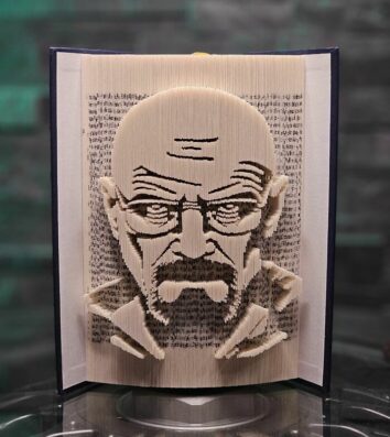 25 Repurposed Books Turned Paper Sculptures From Artist 'The Book Master"