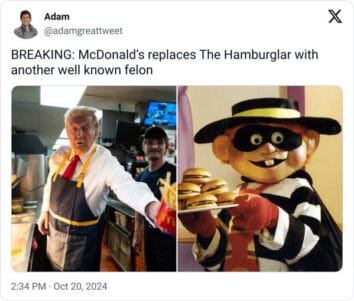 31 Funny Memes About Donald Trump Working At McDonald’s That Are More ...