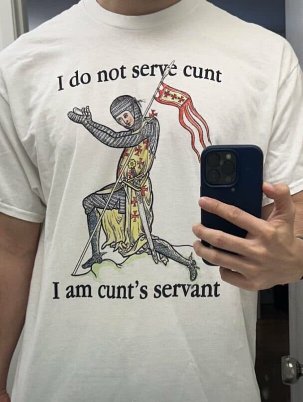 50 Funniest "Cursed Shirts" Found Out In The Wild This Week