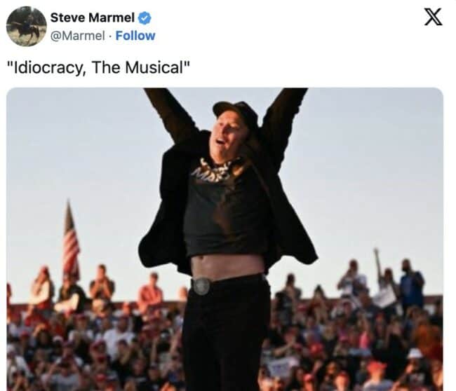 21 Elon Musk Jumping Memes From Trump's Rally Absolutely Bursting With ...