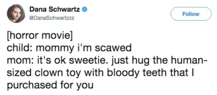 45 Funny Horror Movie Tweets To Ring In Spooky Season With A Good Cackle