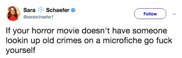 45 Funny Horror Movie Tweets To Ring In Spooky Season With A Good Cackle