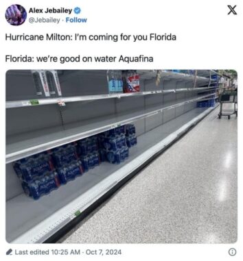 40 Hurricane Milton Memes For Floridians Who Are Memeing Their Way ...